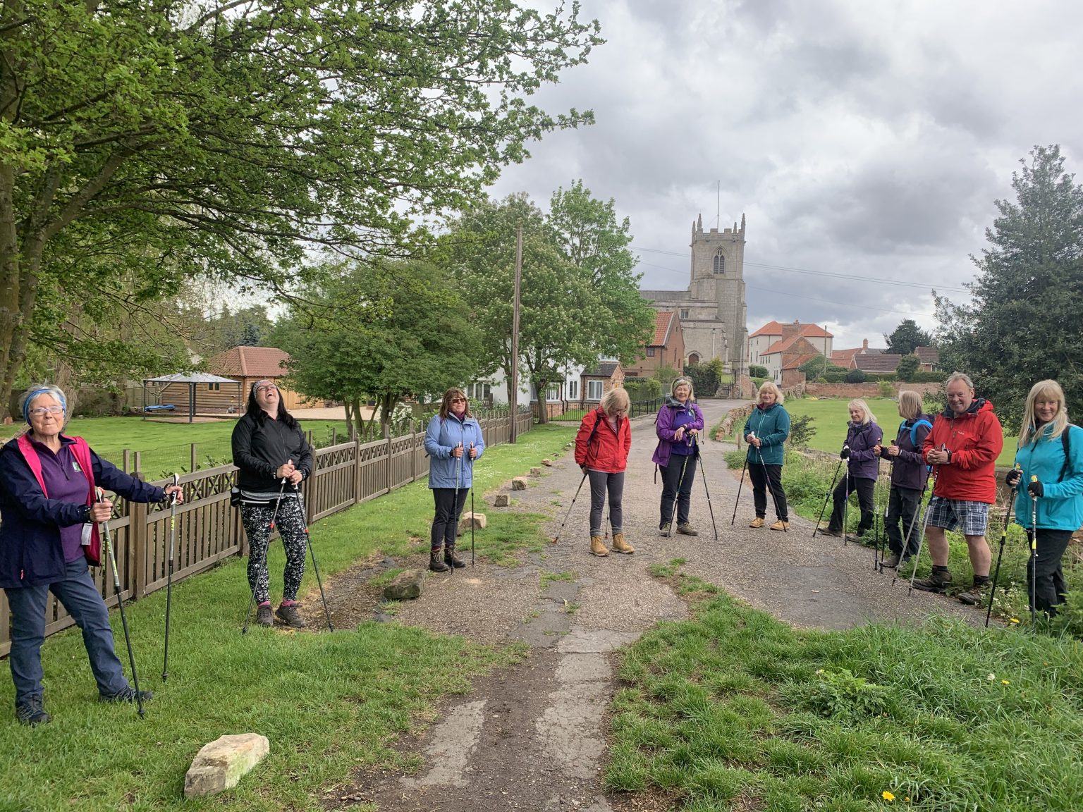 Saturday adventure in Everton *The Yurt* - Sherwood Nordic Walking